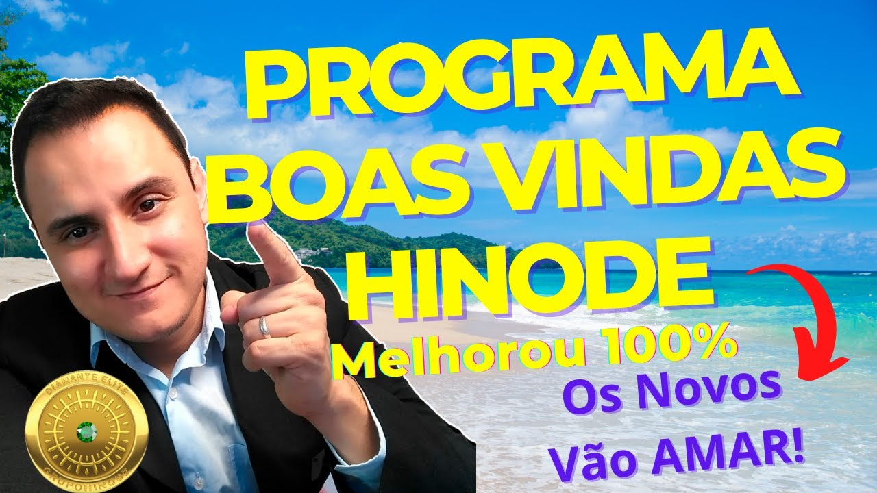 Programa Boas Vindas Hinode-Entenda - YouTube