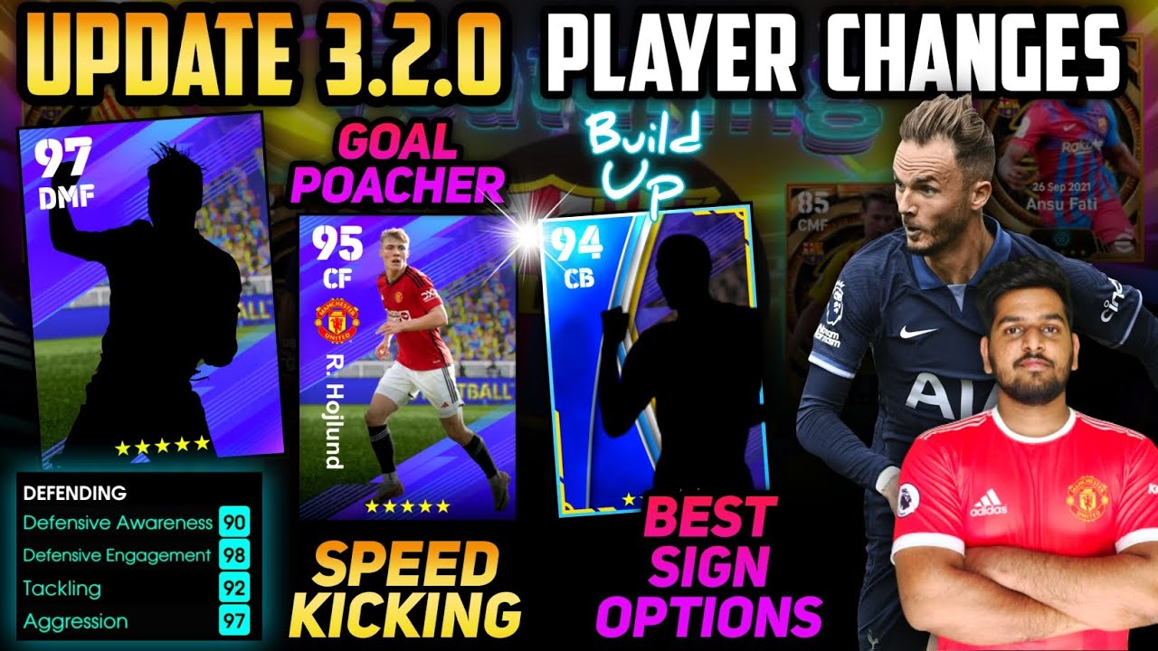 Update 3.2.0 Player Changes | New Playing Style, Position & Attributes ...