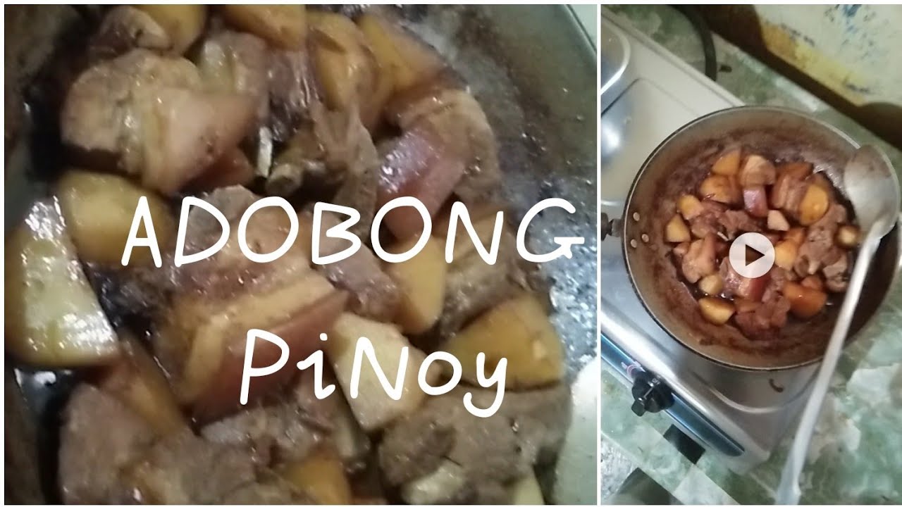 Adobo ni Melay sa kanyang bahay - YouTube