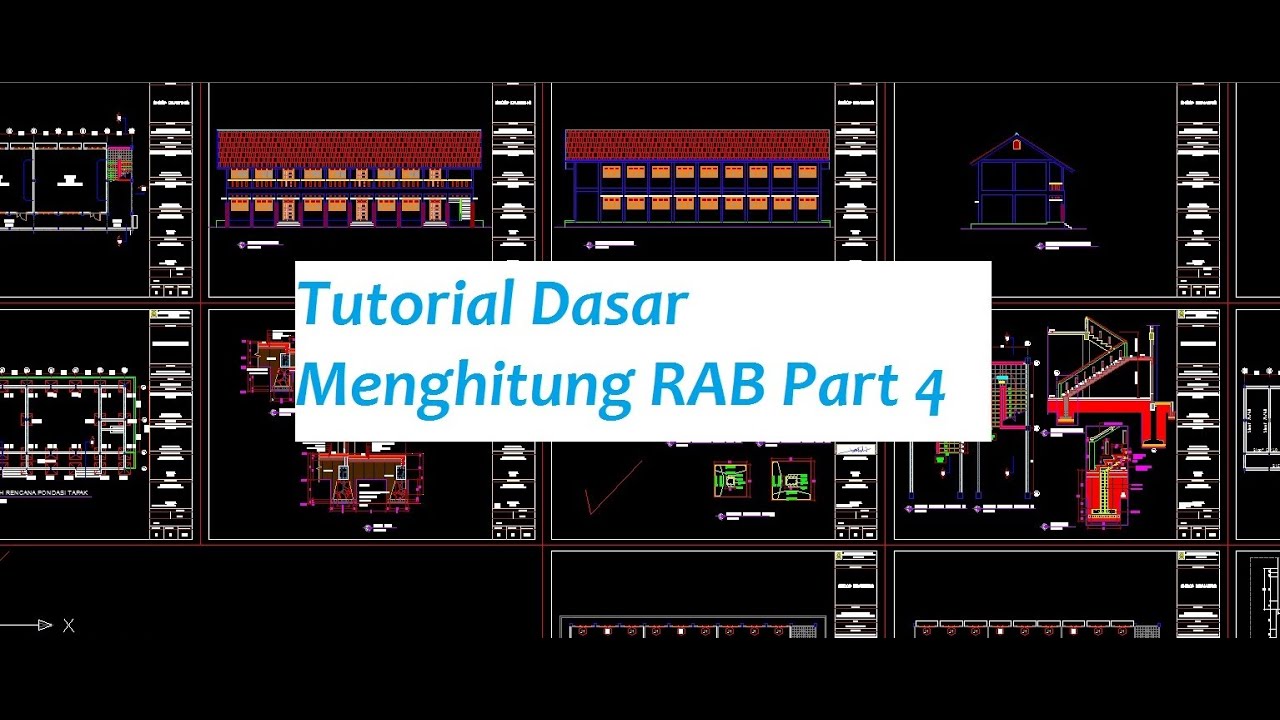 Tutorial Dasar Menghitung/Membuat RAB Gedung (Belajar Gratis) + Sofcopy ...