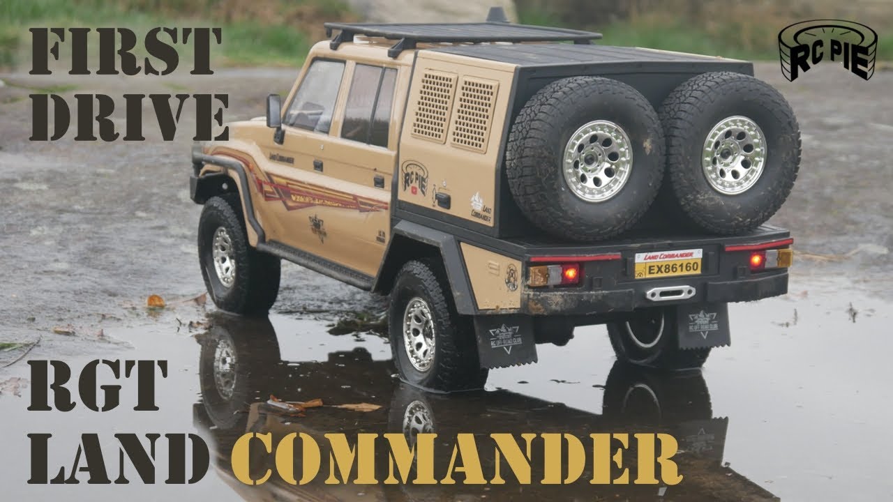 RGT EX86160 Land Commander First Run - YouTube