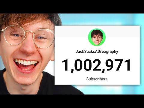I got 1 MILLION Subscribers!!
