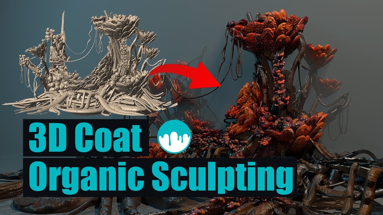 3D Coat - Organic Sculpting for Concept Art - YouTube