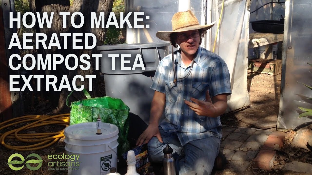 How to make and Aerated Compost Tea Extract - YouTube