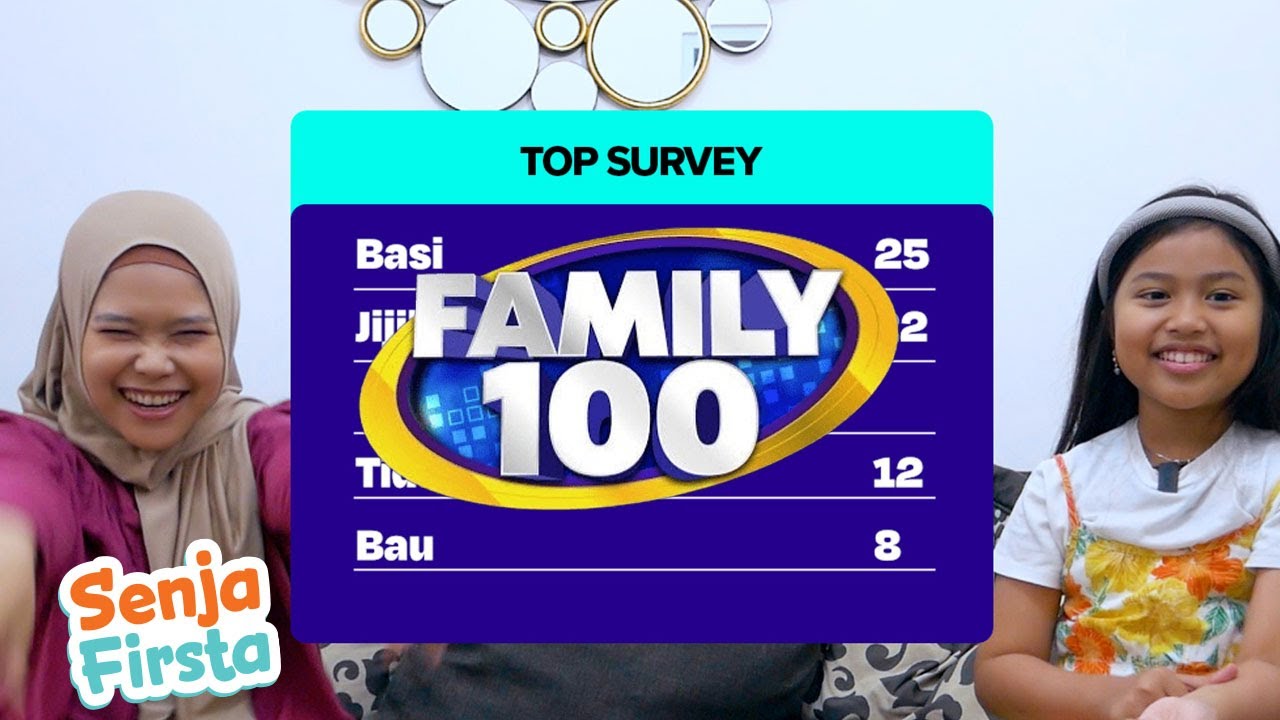 Family 100 | Team Senja vs Team Mama - YouTube