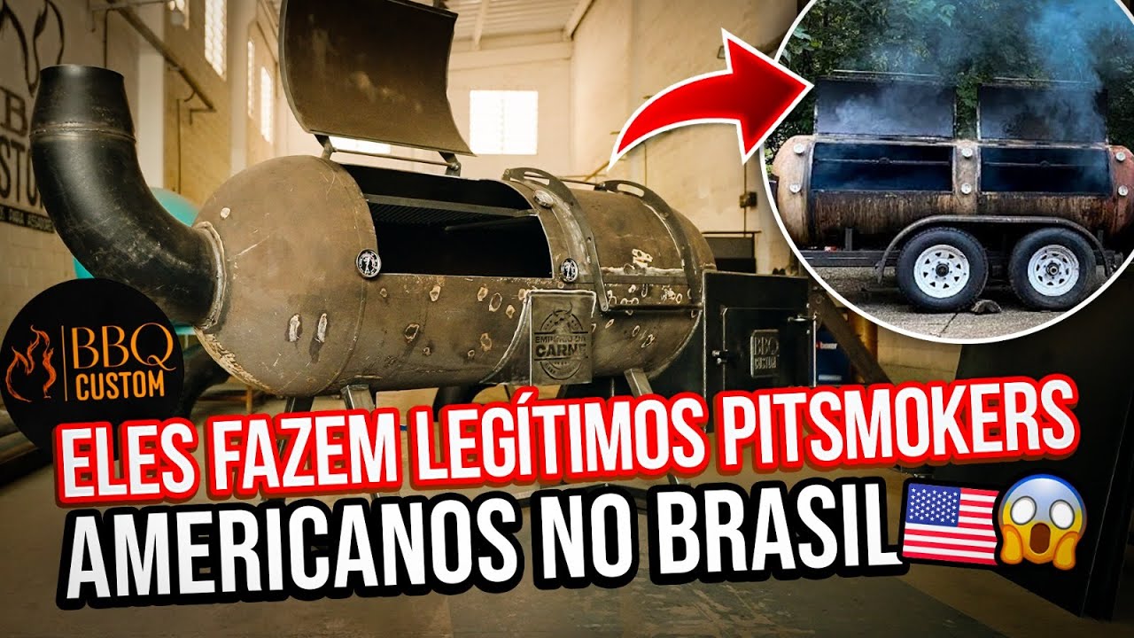 COMO FABRICAR UM PITSMOKER (E ONDE COMPRAR) | BBQ CUSTOM EQUIPAMENTOS - YouTube