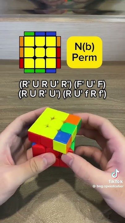 Nb perm Algorithm #rubikscube subscribe my channel - YouTube