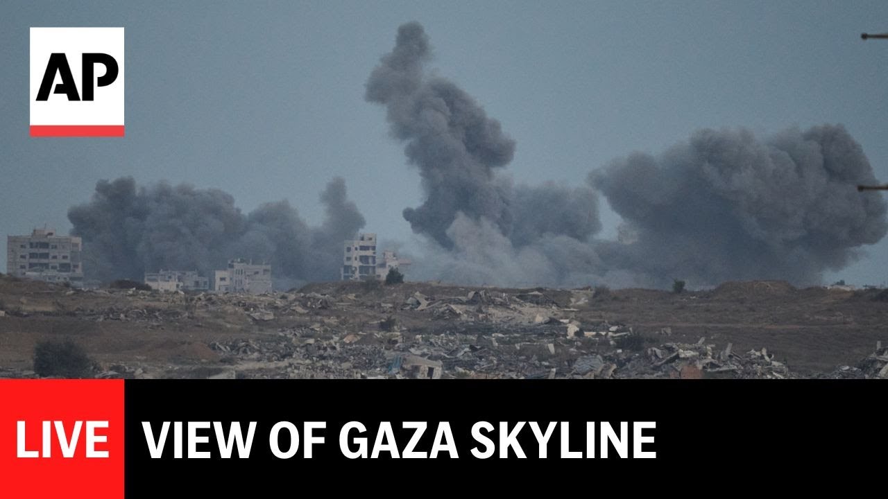 LIVE: View of Gaza skyline as Israel and Hamas prepare for negotiations ...