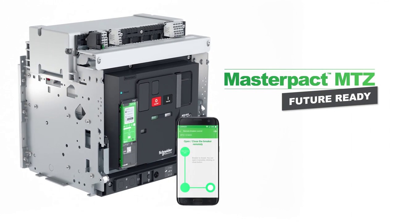 Masterpact MTZ -ilmakatkaisijan esittely - YouTube