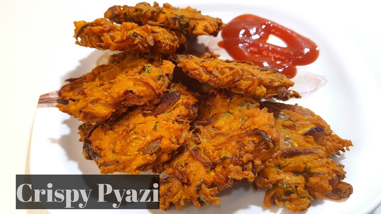 Crispy Pyazi Recipe | अब घर पर बनाए बाजार जैसा क्रिस्पी प्याजी | Pyaji ...