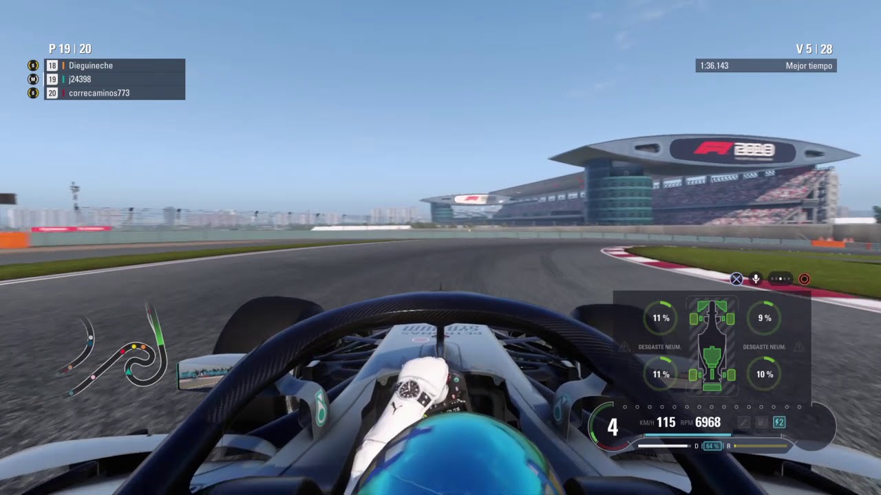 F1® 2018 WSO/T3/F18 GP CHINA - YouTube