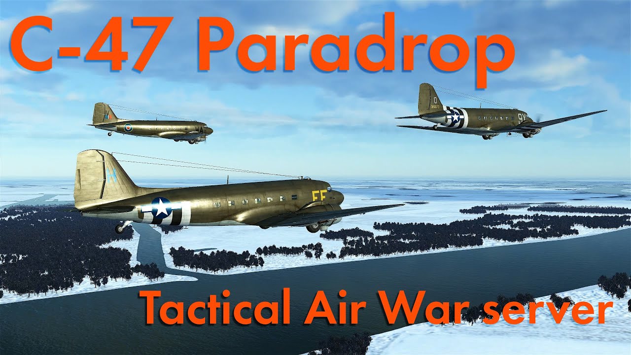 C-47 Paradrop on TAW - YouTube
