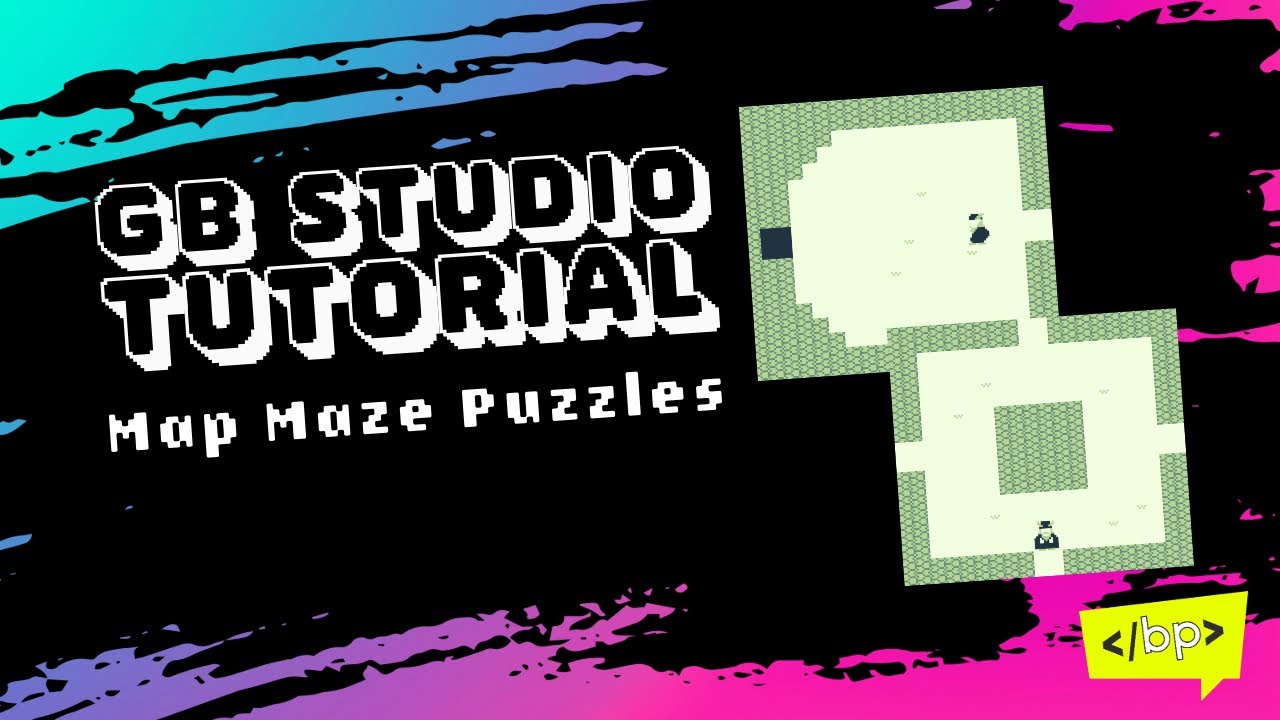 GB Studio Map Maze Puzzle (Legend of Zelda Style) - YouTube