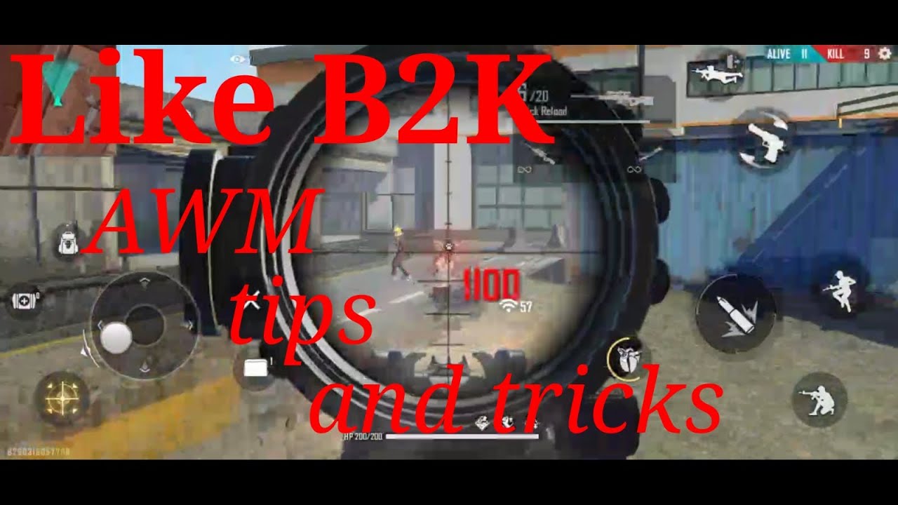 #Simple AWM tips and tricks fight like B2K #CrazyGaming - YouTube