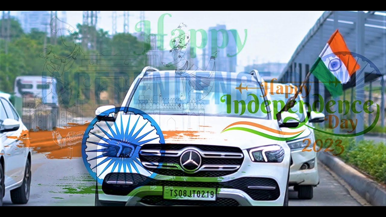 Independence day 77 Car Rally 2023 Hyderabad | VR Everywhere - YouTube