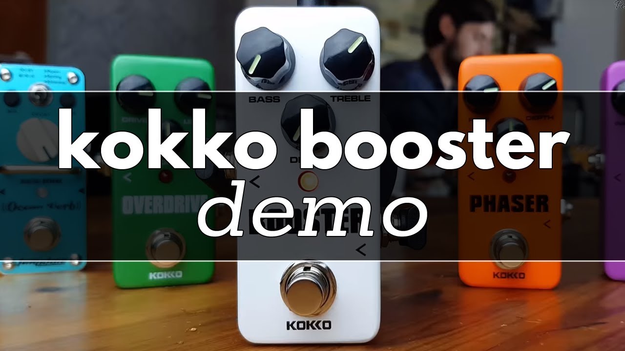 Kokko Booster Guitar Sound Demo - YouTube