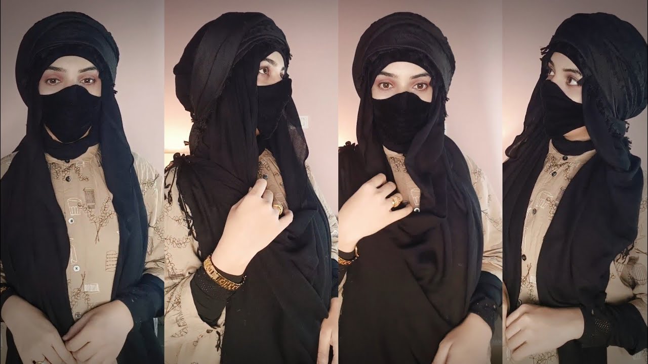 4 Simple Shemagh Styles | How To Tie | Shemag Scarf On Head | Keffiyeh ...