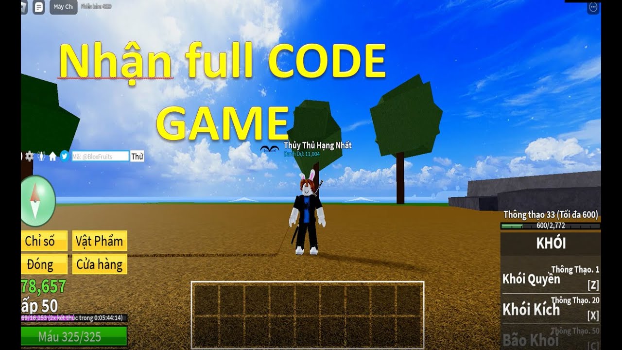 Roblox : Cách nhận full CODE trong roblox fruit mới nhất - Event đăng ...