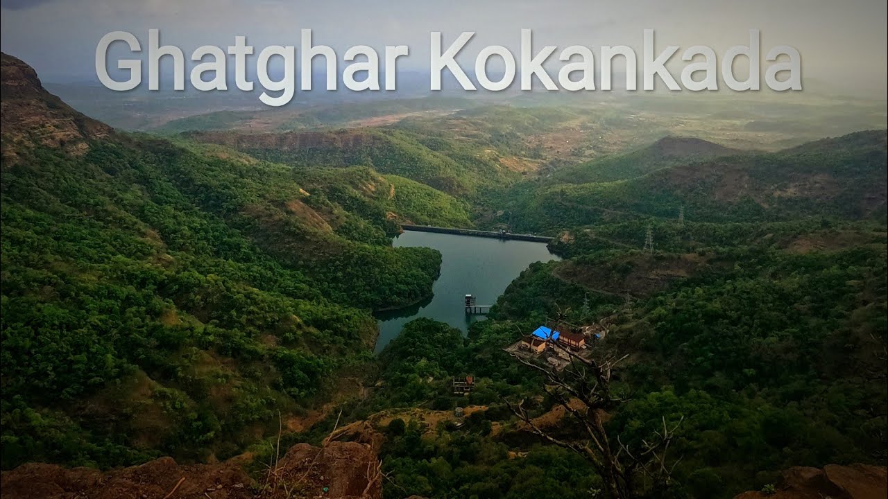घाटघर कोकणकडा|Ghatghar hydroelectric project|घाटणदेवी मंदीर🛕|one day ...