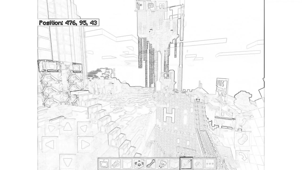 What Minecraft looks like in pencil? - YouTube