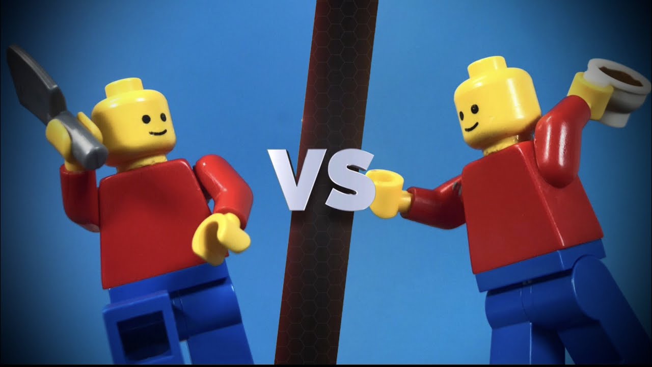 LEGO Man VS LEGO Man! (Brickflim) - YouTube