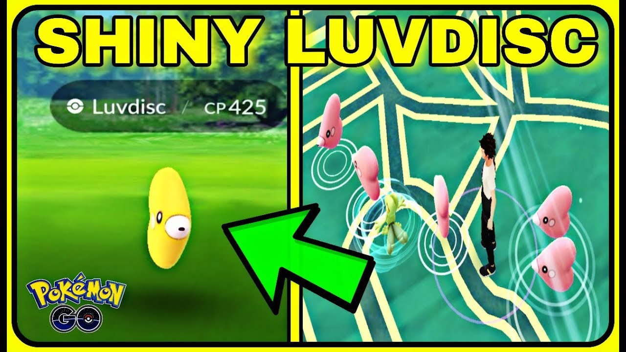 HOW TO FIND A SHINY LUVDISC IN POKÉMON GO ★ BEST NEST TO CATCH SHINY ...