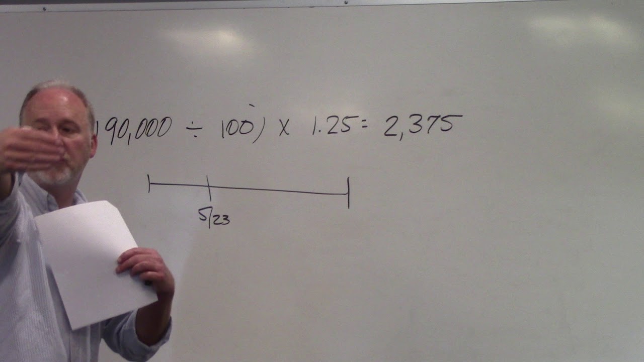 #11 Math Review - Tax Proration - YouTube