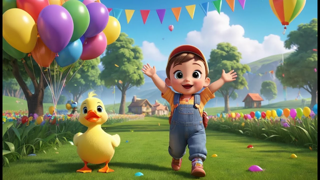 Shake Your Hands with Baby Duck | Playful Action Song for Kids | Sing ...