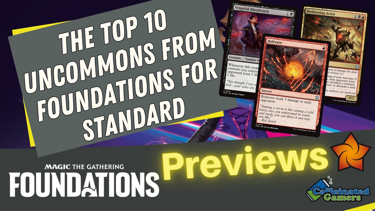 Top 10 New Uncommons from Magic: The Gathering Foundations - YouTube