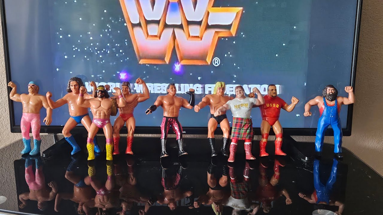 1985 WWF LJN figure collection. - YouTube