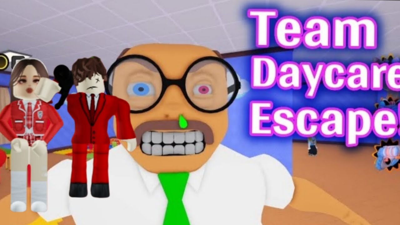 Team Daycare Escape | Puro Troll Si Alan | Roblox Rp - YouTube
