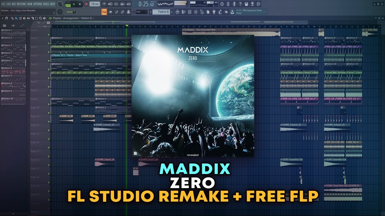 Maddix - Zero [FULL FL Studio Remake + FREE FLP] - YouTube