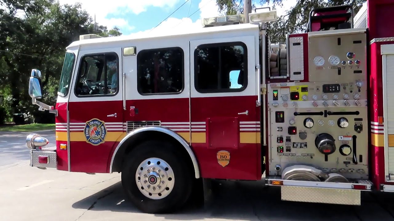 Engine 200 - Orange County Fire Rescue Department - YouTube