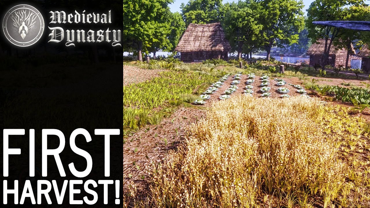 First Harvest! | Medieval Dynasty Gameplay | EP 11 - YouTube