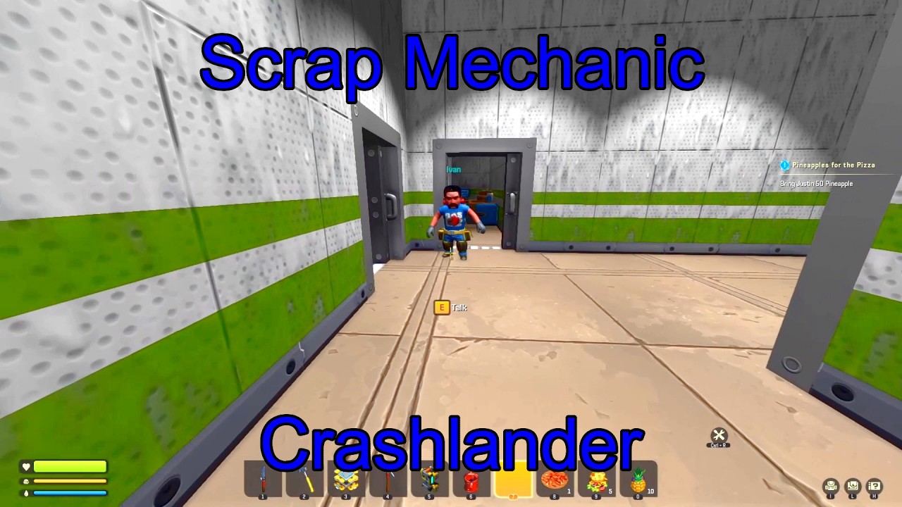 Crashlander's Journey: Epic Scrap Mechanic Exploration Quest and Pineapple Quest Survival ...