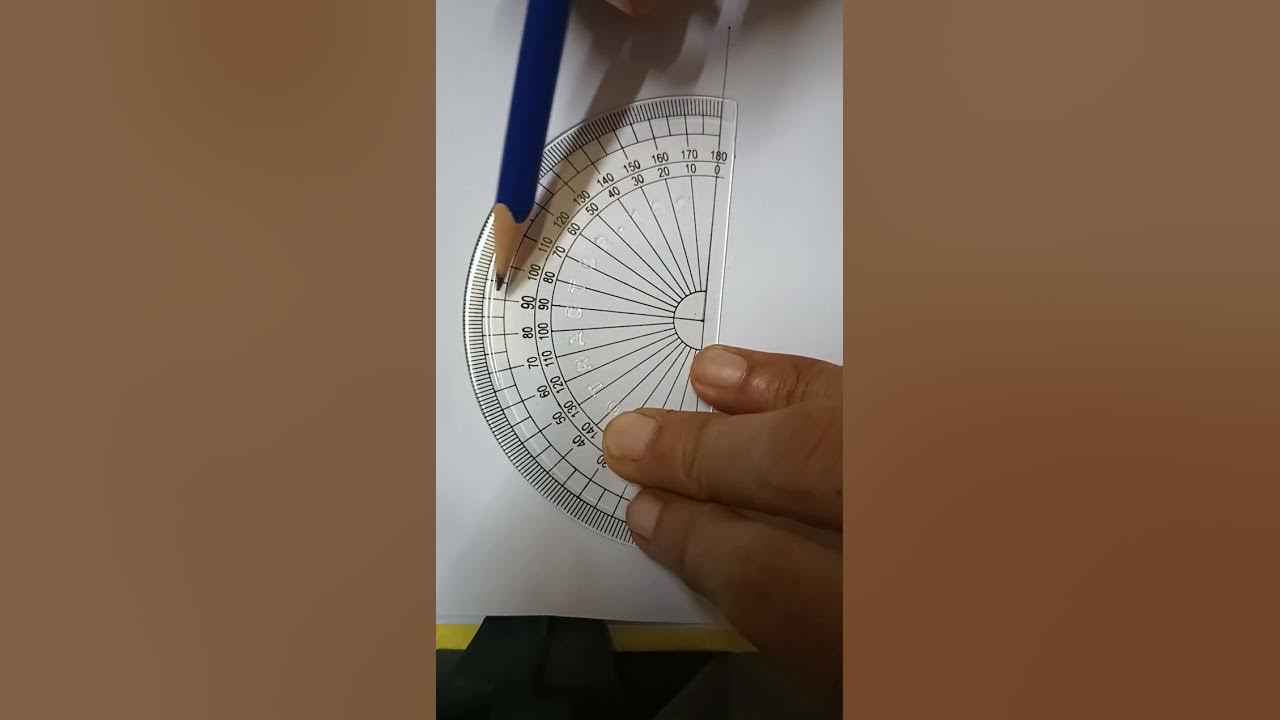 #90degree angle from protractor - YouTube