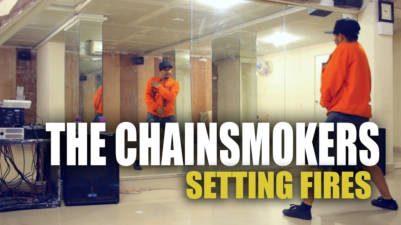 The Chainsmokers - Setting Fires || Dance Tutorial - YouTube