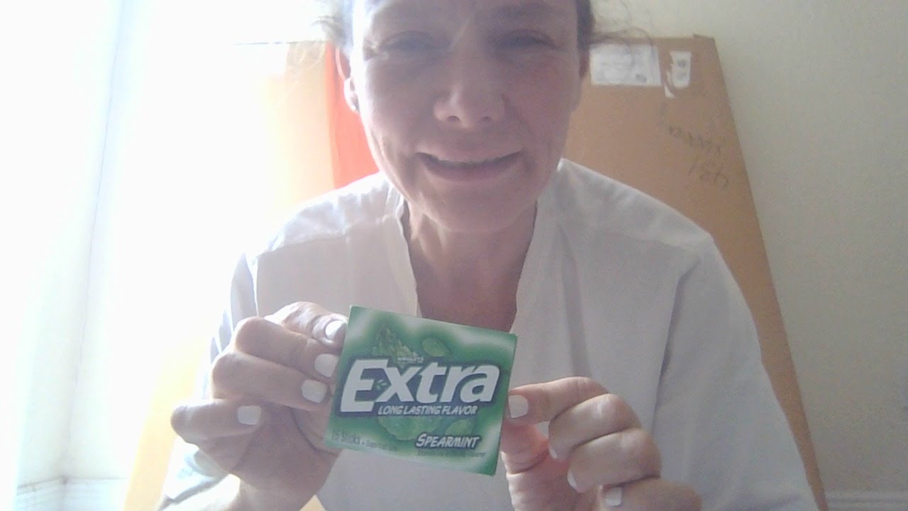 Gum Snapping Practice while I Ramble and show Items - YouTube