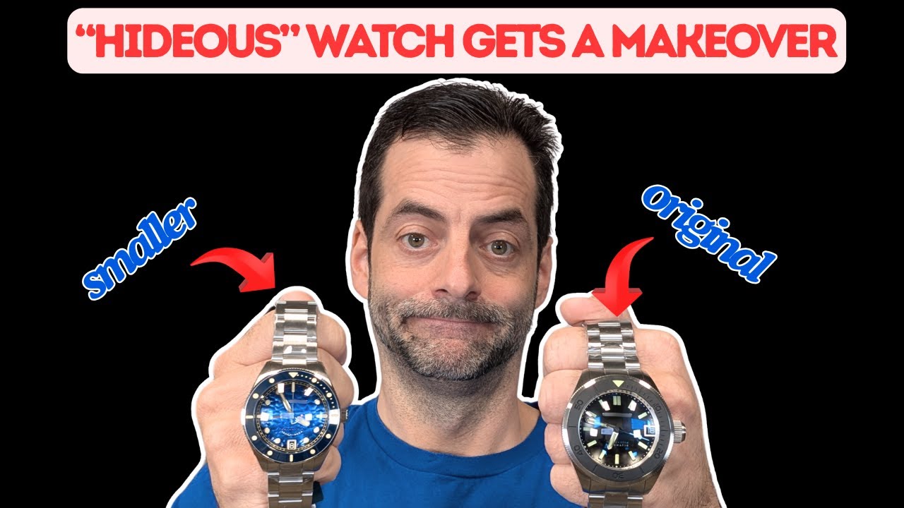 Hideous Watch gets smaller size and makeover. Will it work? - YouTube