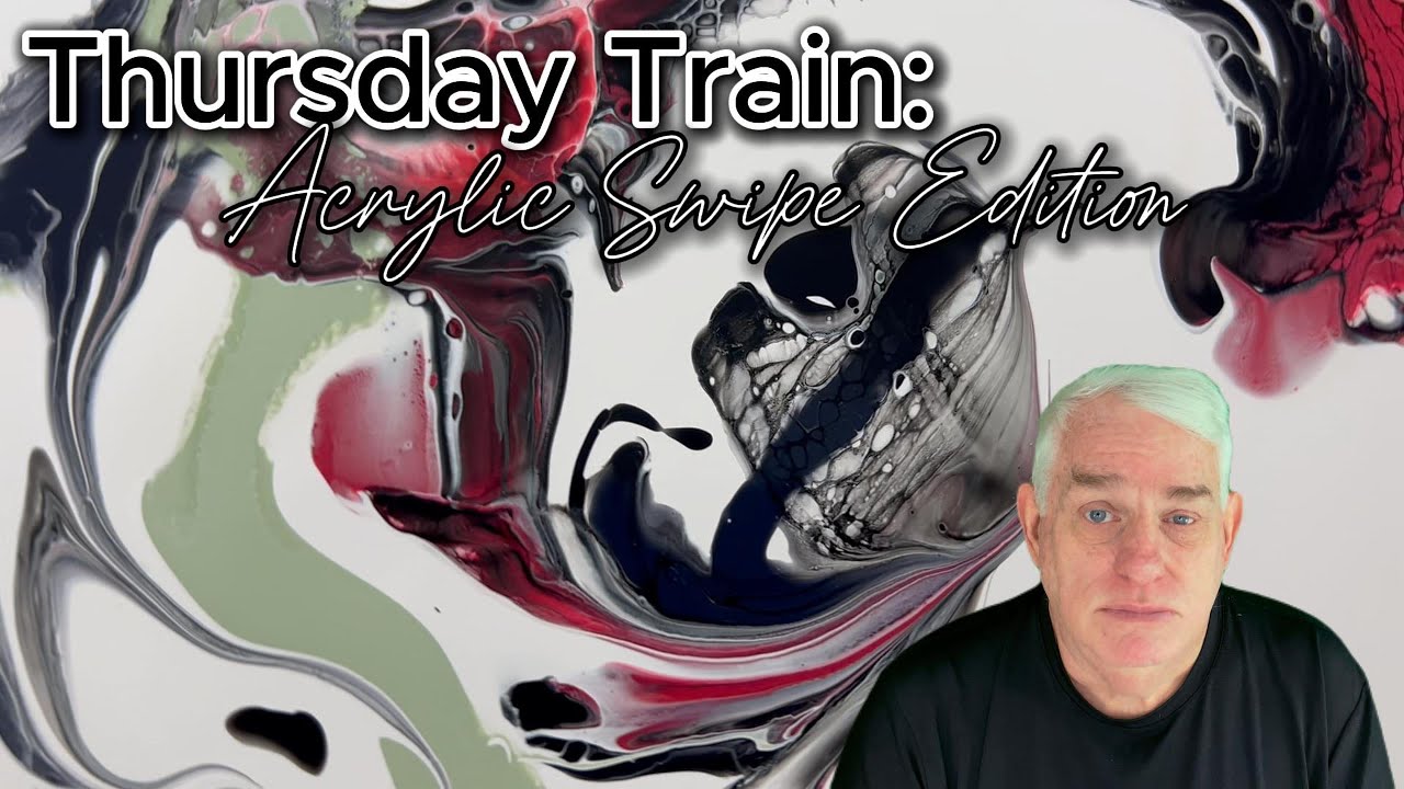 Thursday Train: Acrylic Swipe Edition #ThursdayTrain with @justjanese ...