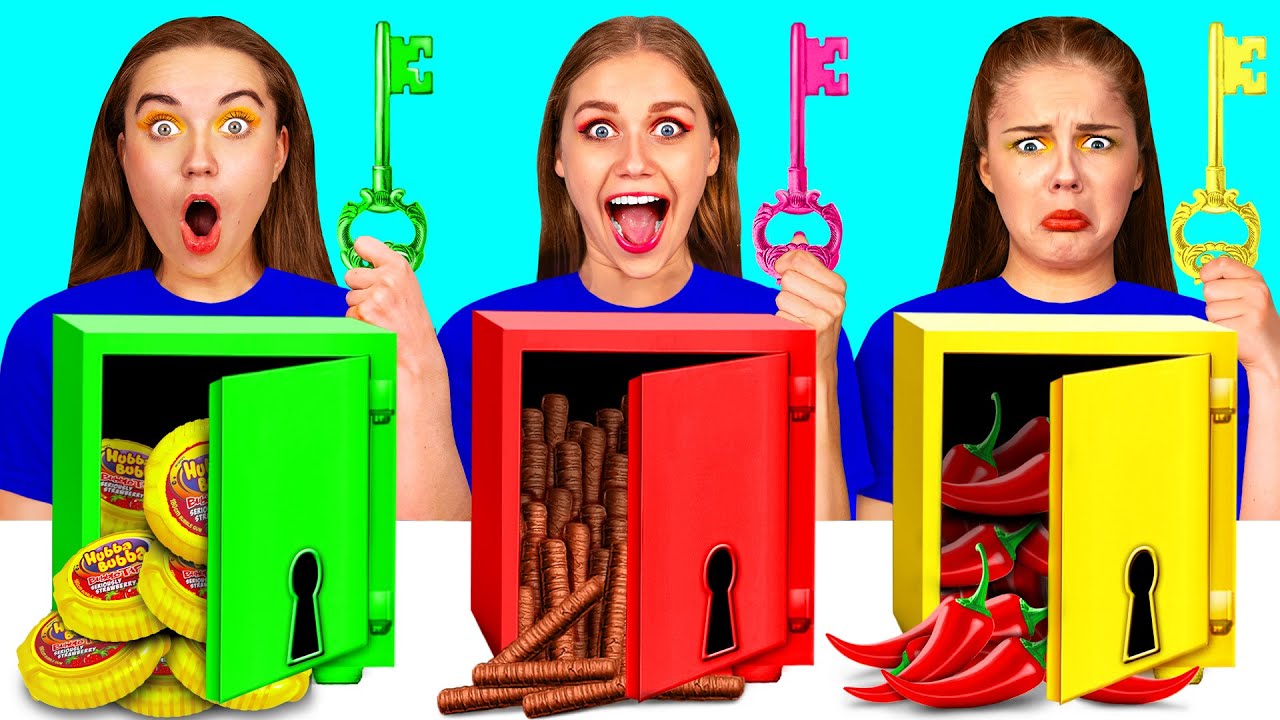 1000 चाबियों की रहस्य चुनौती को हल करें | मजेदार रसोई युद्ध DaRaDa ...