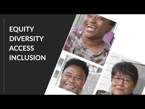 Equity, Diversity, Access and Inclusion - YouTube
