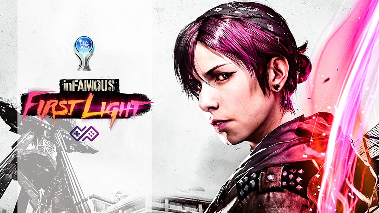 INFAMOUS FIRST LIGHT - 100% Platinum Walkthrough No Commentary (4K ...