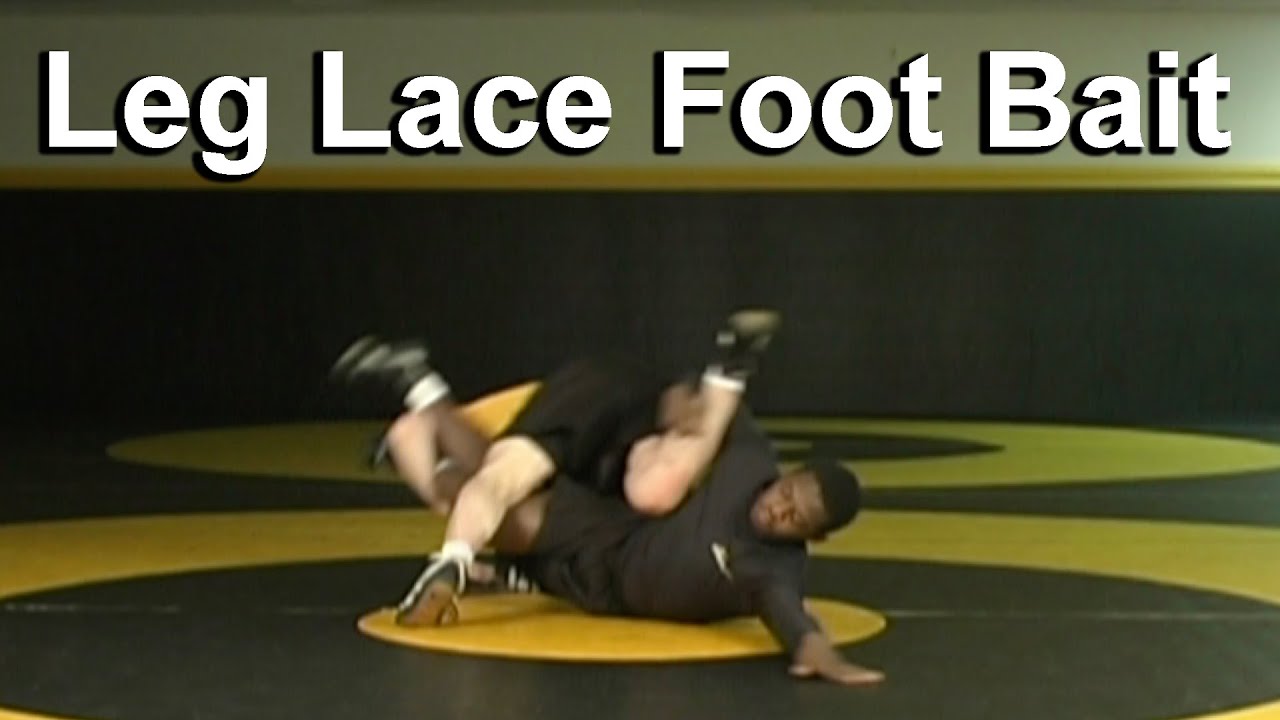 Leg Lace Foot Bait Kick Over - Cary Kolat Wrestling Moves - YouTube