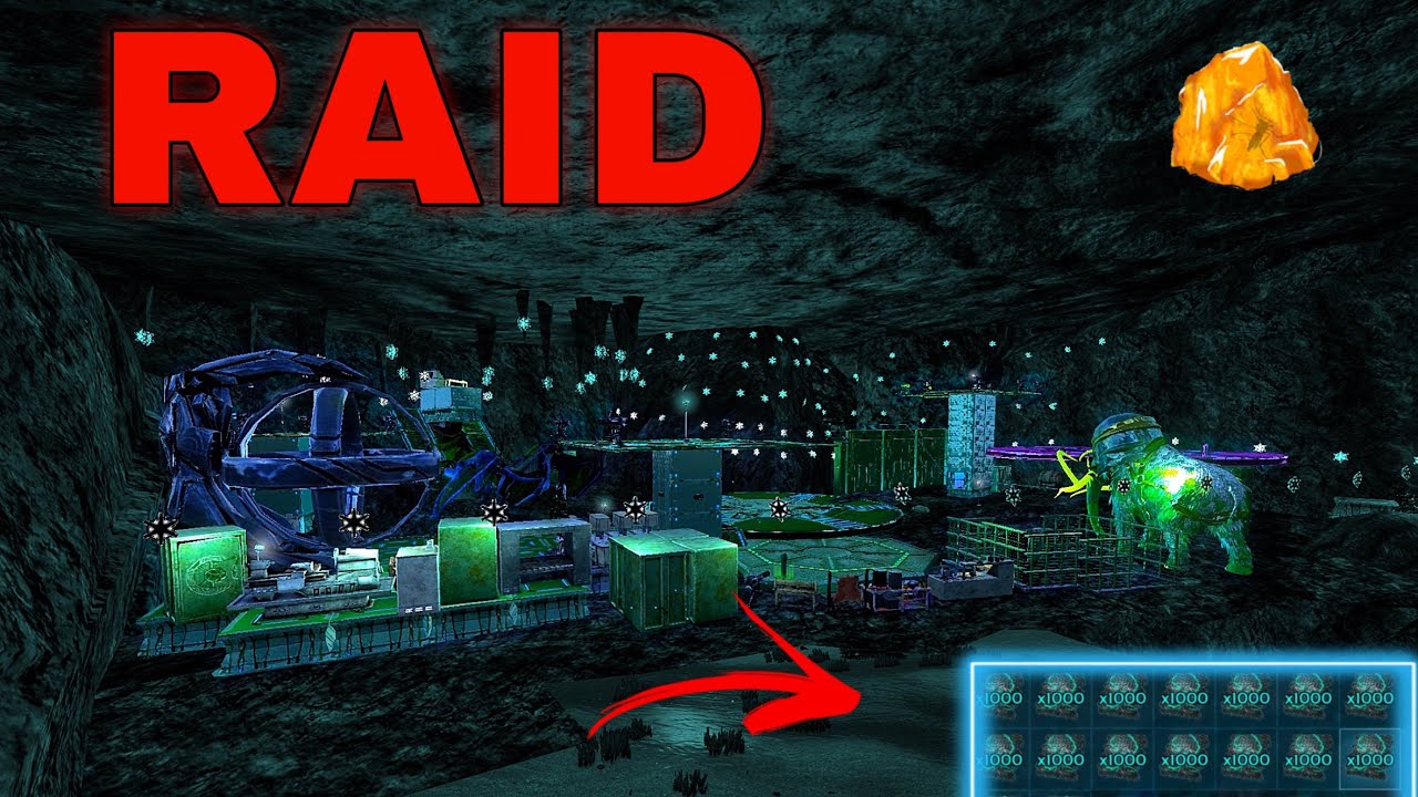 [Ark Mobile PvP] Fresh Start Solo Raiding Water Base with tons of ...