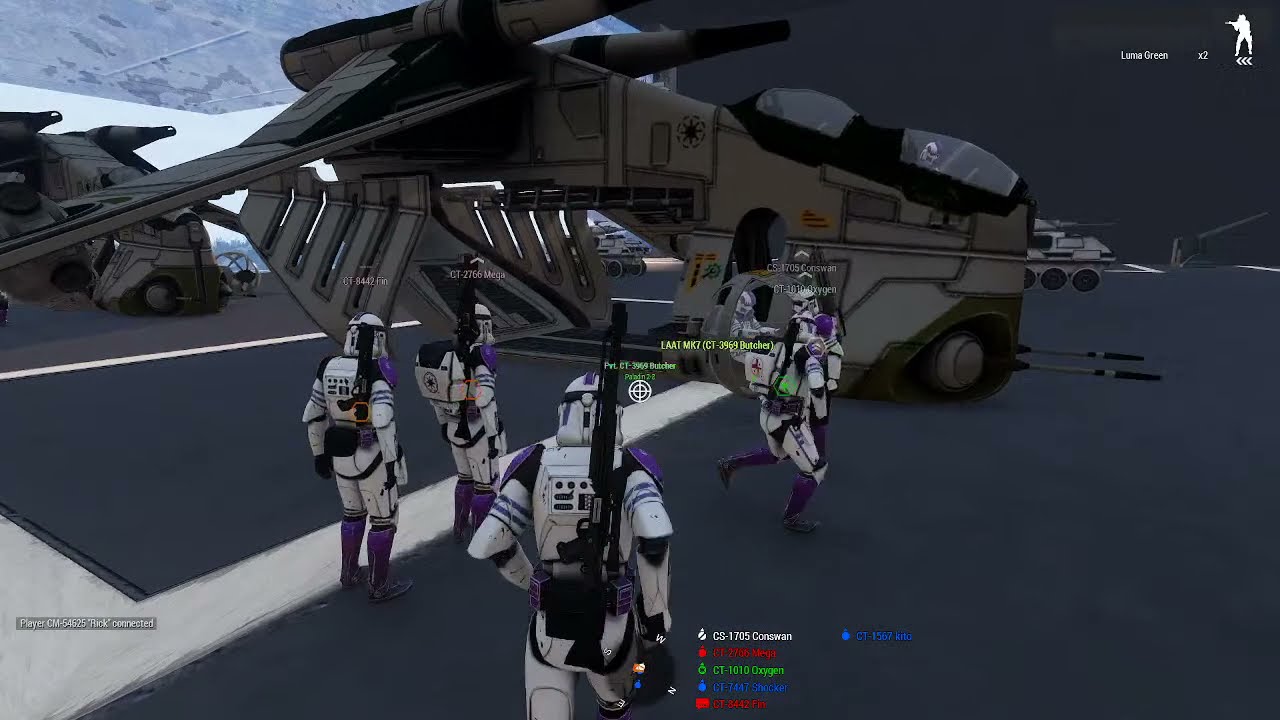 arma 3 star wars 187th and 101st joint op - YouTube