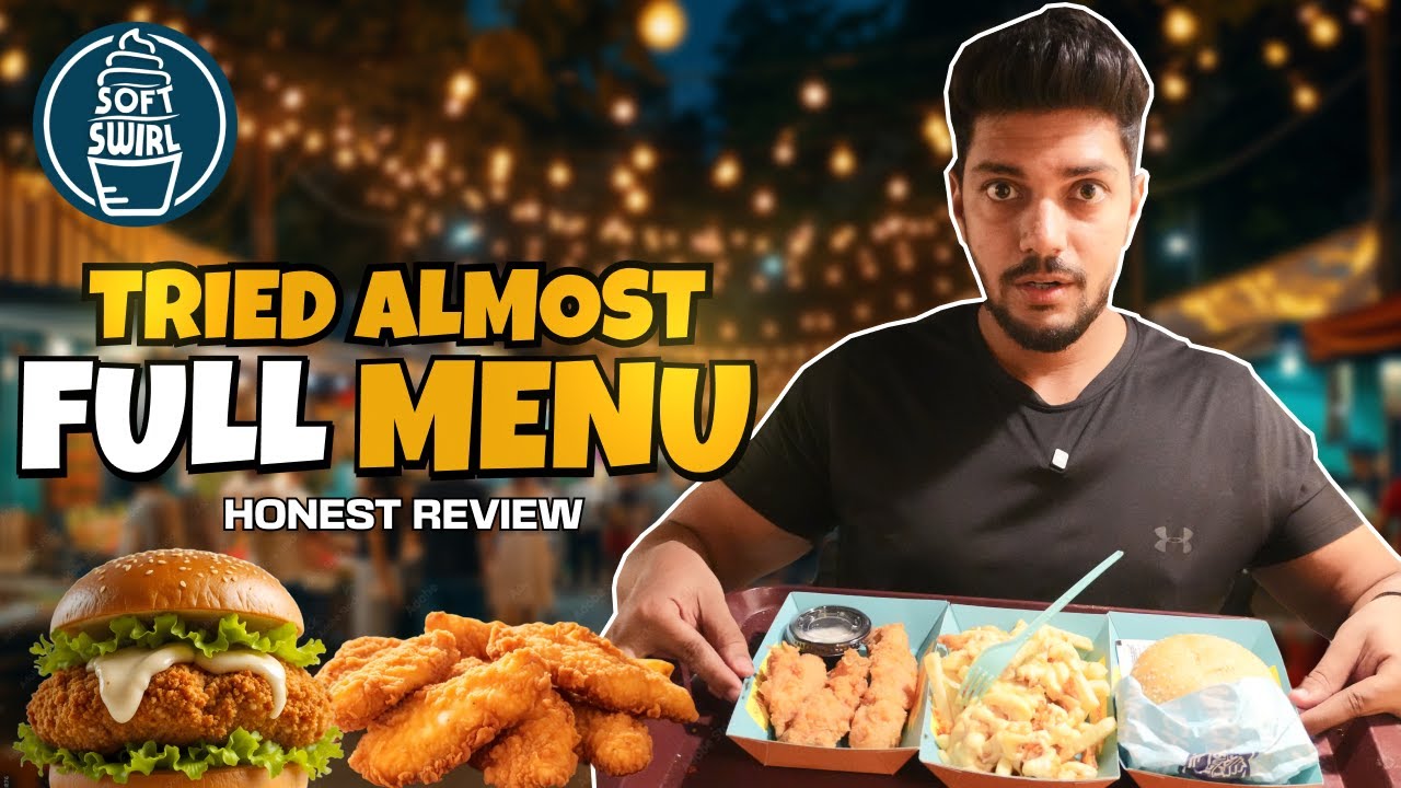 Soft Swirl's Latest Fast Food Launch in Karachi 🇵🇰 | Full Menu Taste ...