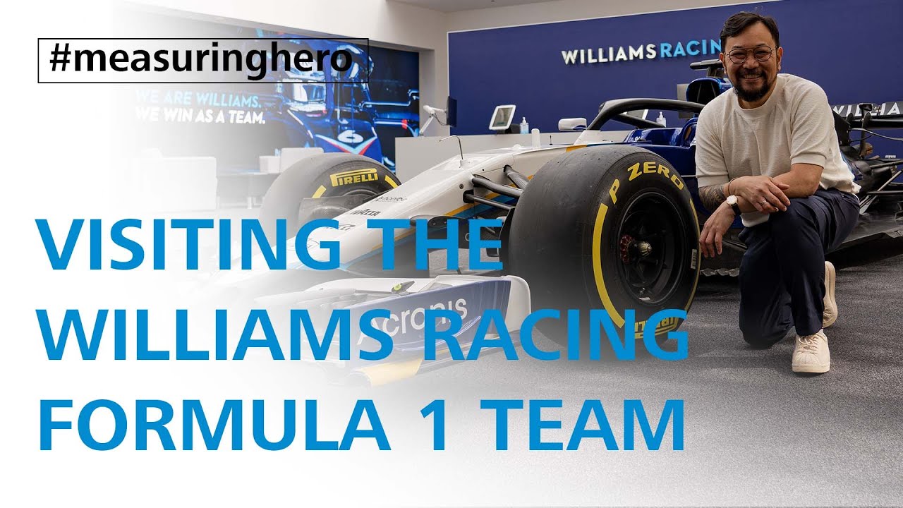 #measuringhero | Episode 95: Visiting the Williams Racing Formula 1 ...