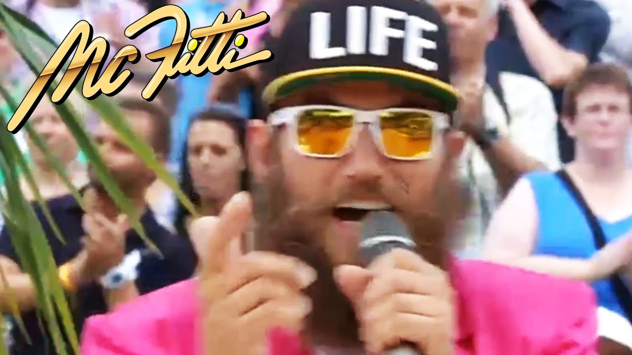 MC FITTI - 30 GRAD LIVE IM ZDF FERNSEHGARTEN (OFFICIAL VIDEO MC FITTI ...