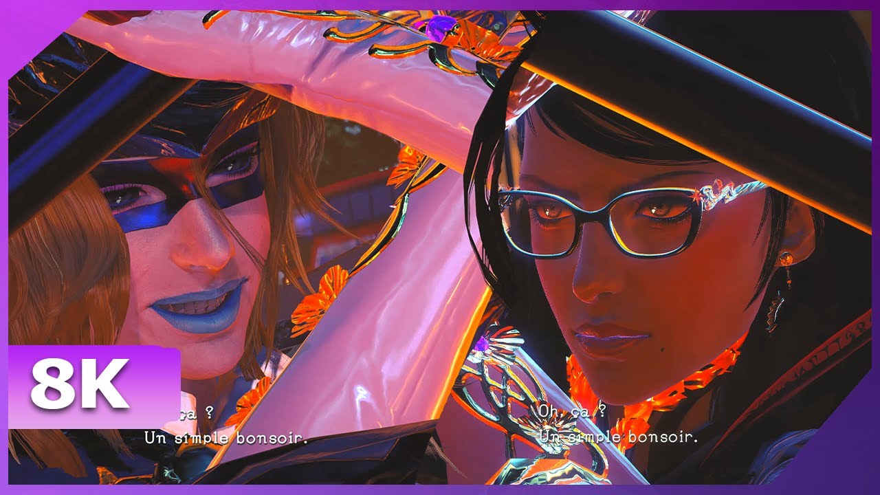Bayonetta 3 - Bayonetta Vs Française Bayonetta { 8K 60 FPS } - YouTube